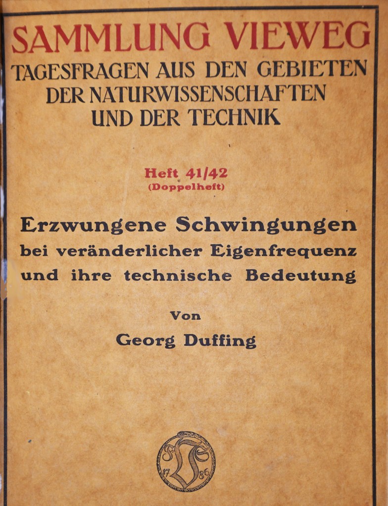 Georg Duffing’s Equation | Galileo Unbound