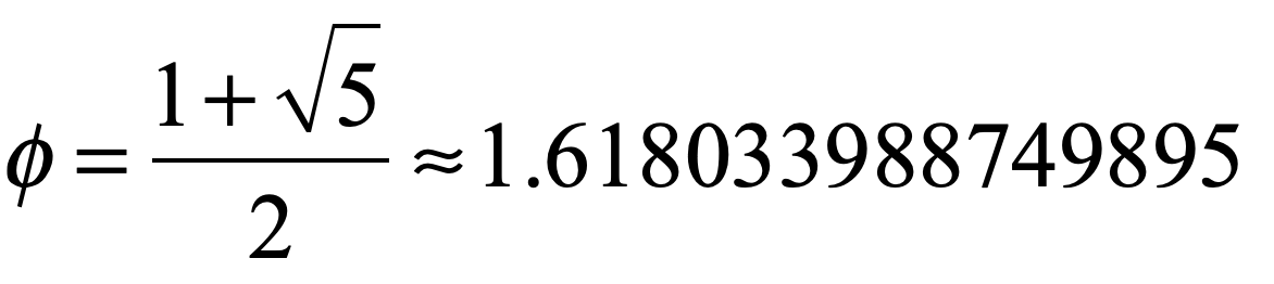 golden ratio | Galileo Unbound