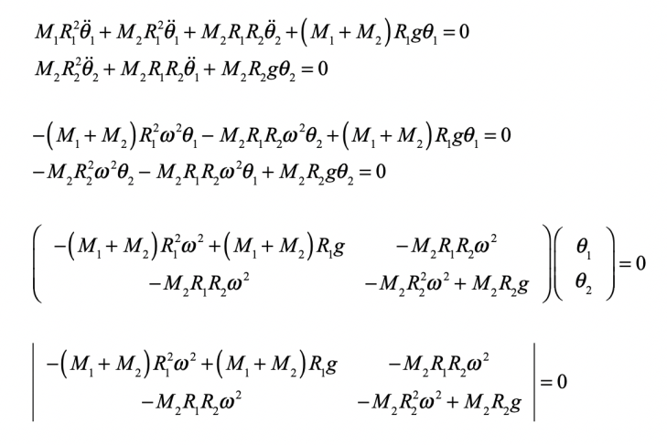 The Ups and Downs of the Compound Double Pendulum | Galileo Unbound